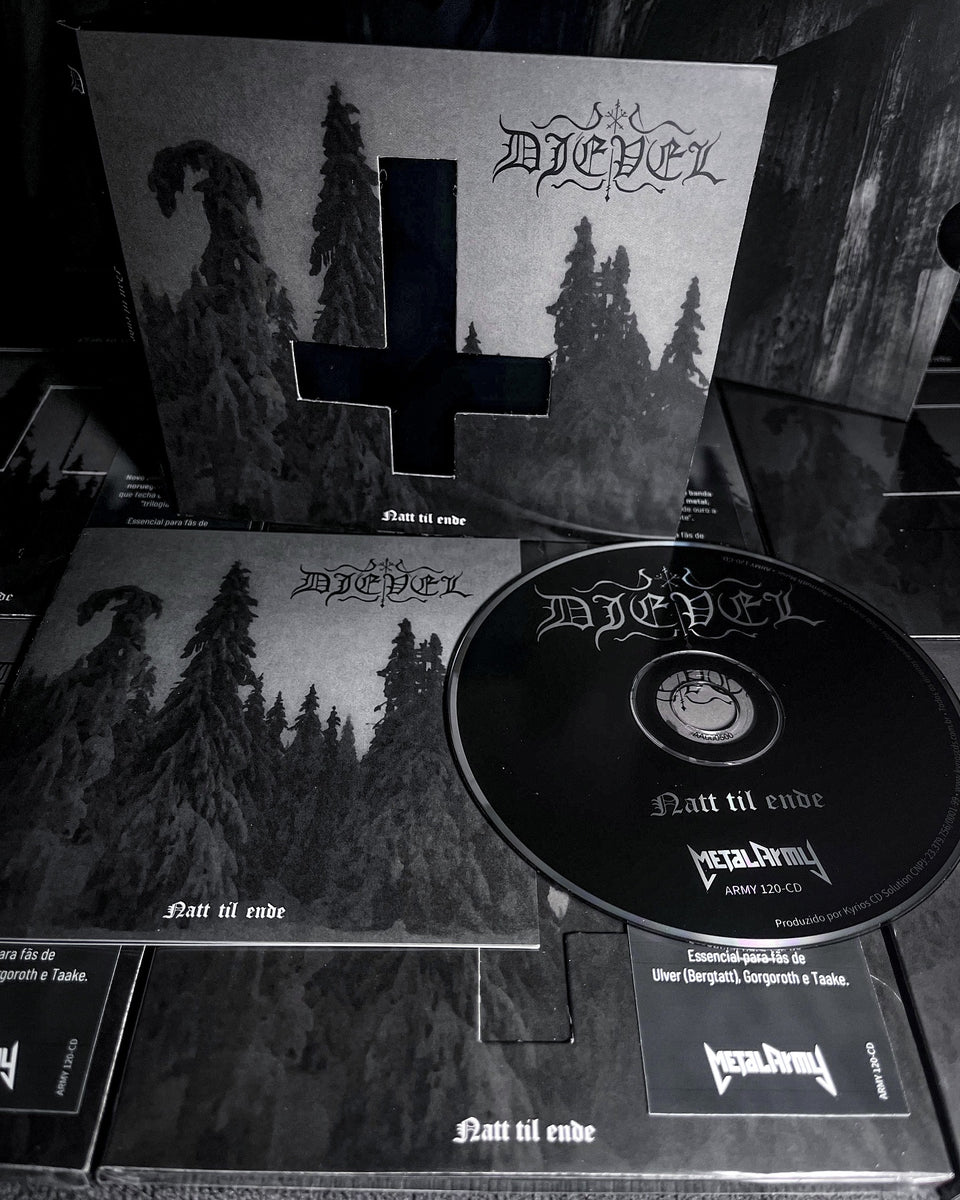 Djevel "Natt til ende" (cd, digi, brazilian version) – Aftermath Music