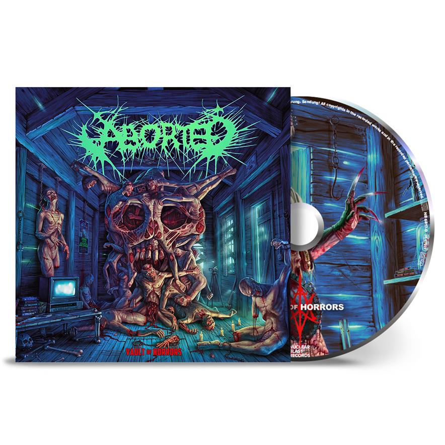 Aborted "Vault of Horrors" (cd, digi) – Aftermath Music