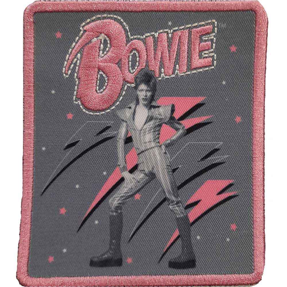 David Bowie "Pink Flash" (patch) – Aftermath Music