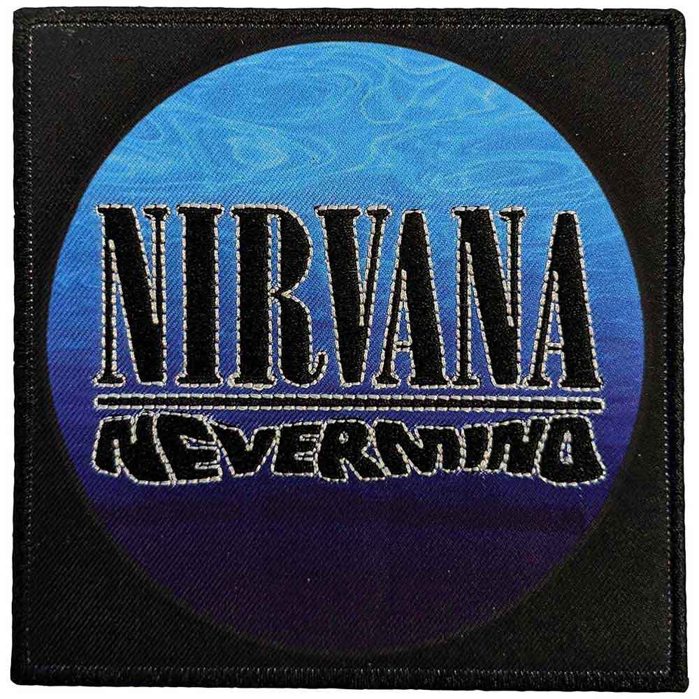 Nirvana "Nevermind Wavy Logo" (patch) – Aftermath Music