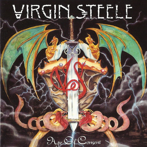 Virgin Steele "Age Of Consent" (cd, used) – Aftermath Music