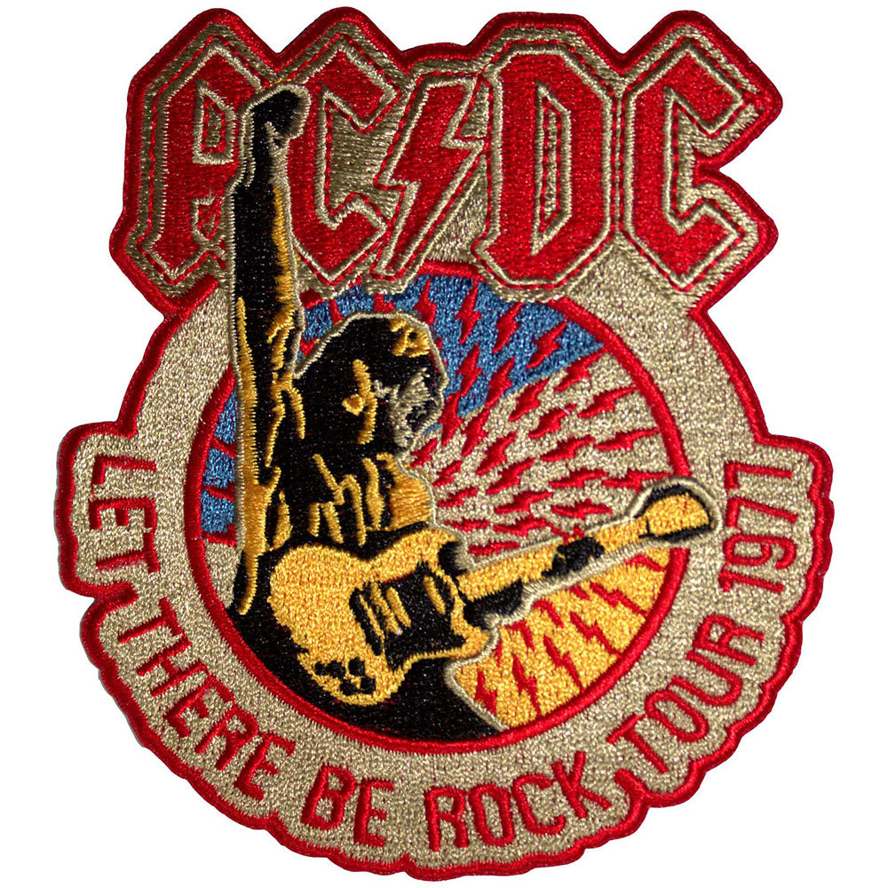 Ac/Dc "Let There Be Rock Tour 1977" (patch) – Aftermath Music