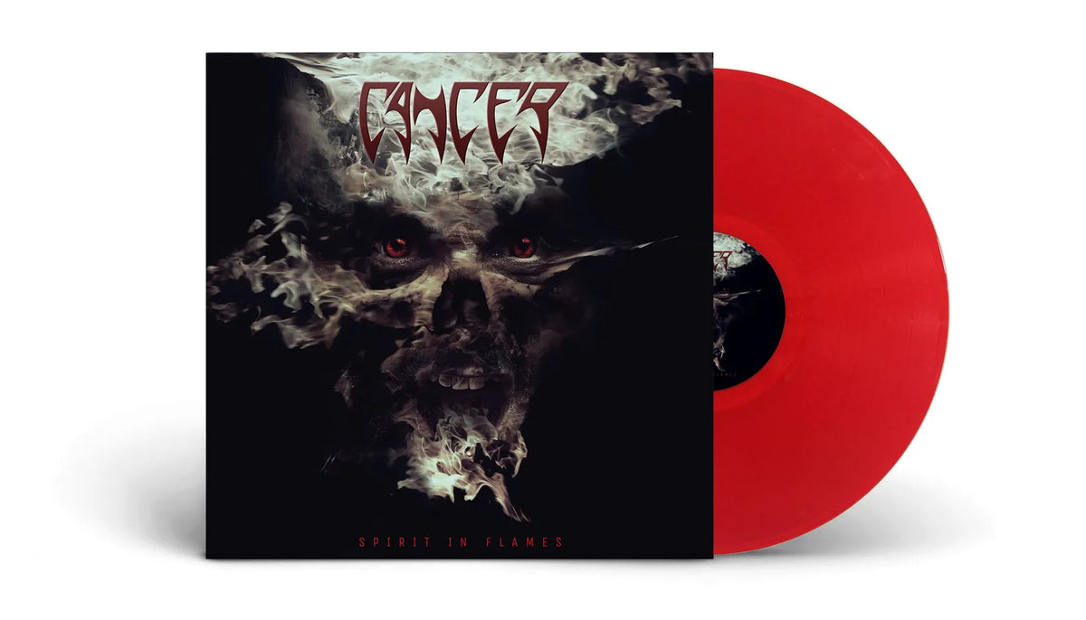 Cancer "Spirit In Flames" (lp, red vinyl) – Aftermath Music