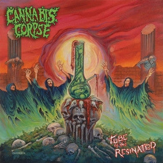 Cannabis Corpse "Tube Of The Resinated" (lp, neon vinyl) – Aftermath Music