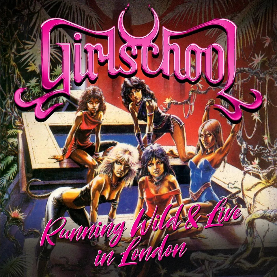 Girlschool "Running Wild & Live In London" (cd/dvd) – Aftermath Music