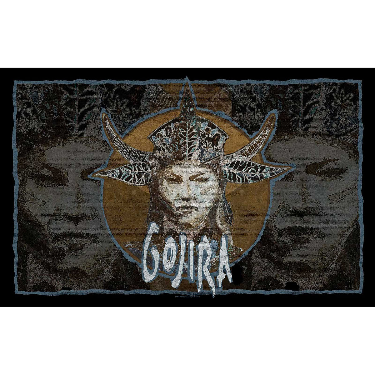 Gojira "Fortitude" (textile poster) – Aftermath Music