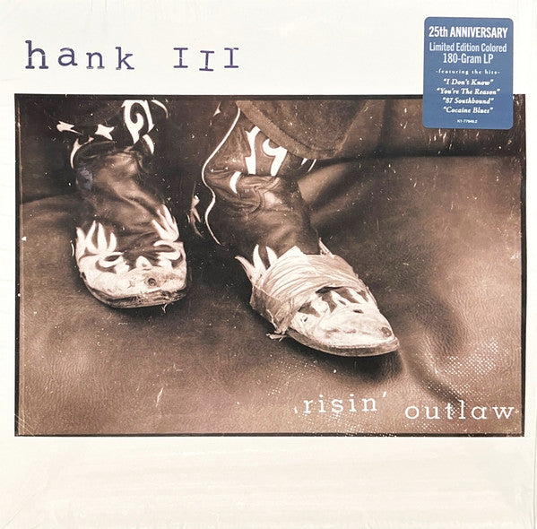 Hank III "Risin' Outlaw" (lp, smoke colored vinyl) – Aftermath Music