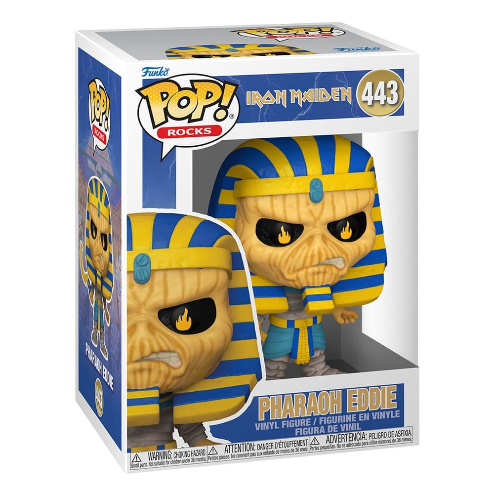Iron Maiden "Pharaoh Eddie" (pop figure) – Aftermath Music