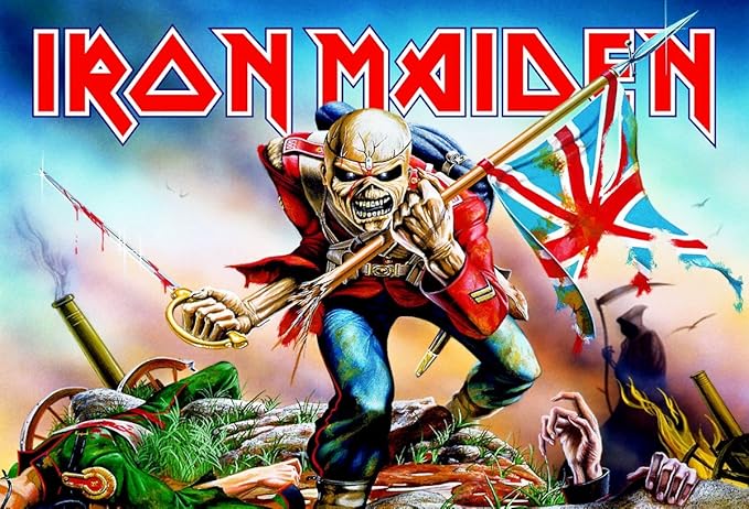 Iron Maiden "The Trooper" (giant wall mural) – Aftermath Music