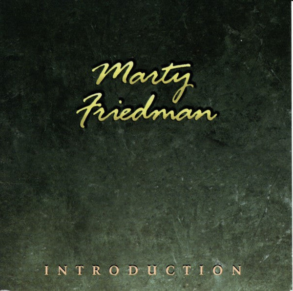 Marty Friedman "Introduction" (cd, used) – Aftermath Music