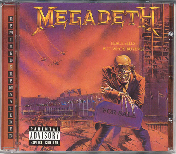 Megadeth "Peace Sells" (cd, remixed/remastered, used) – Aftermath Music