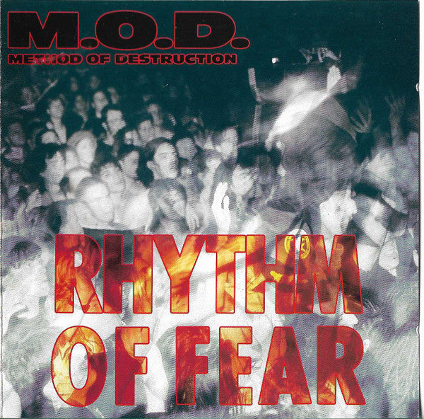 M.O.D. "Rhythm Of Fear" (cd, used) – Aftermath Music