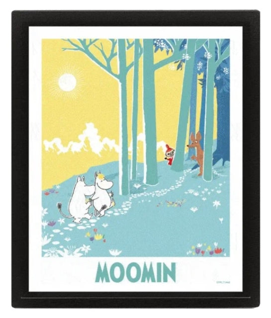Moomin "Forest" (framed 3D print) – Aftermath Music