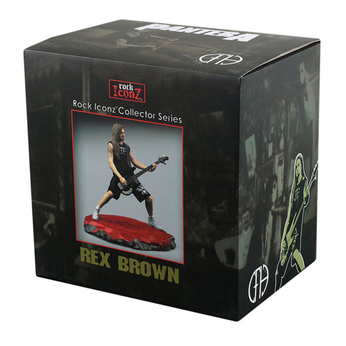 Pantera "Rex Brown" (rock iconz statue) – Aftermath Music