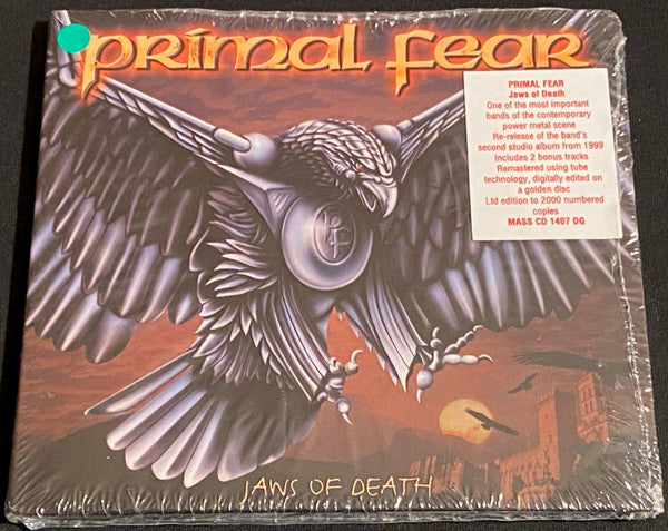 Primal Fear "Jaws Of Death" (cd, digi) – Aftermath Music