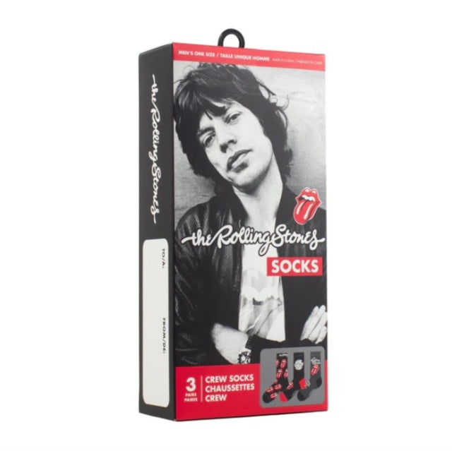 Rolling Stones "3 Pack in Gift Box" (socks, size 40-46) – Aftermath Music