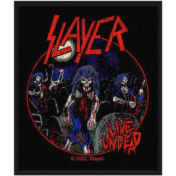 Slayer "Live Undead" (patch) – Aftermath Music