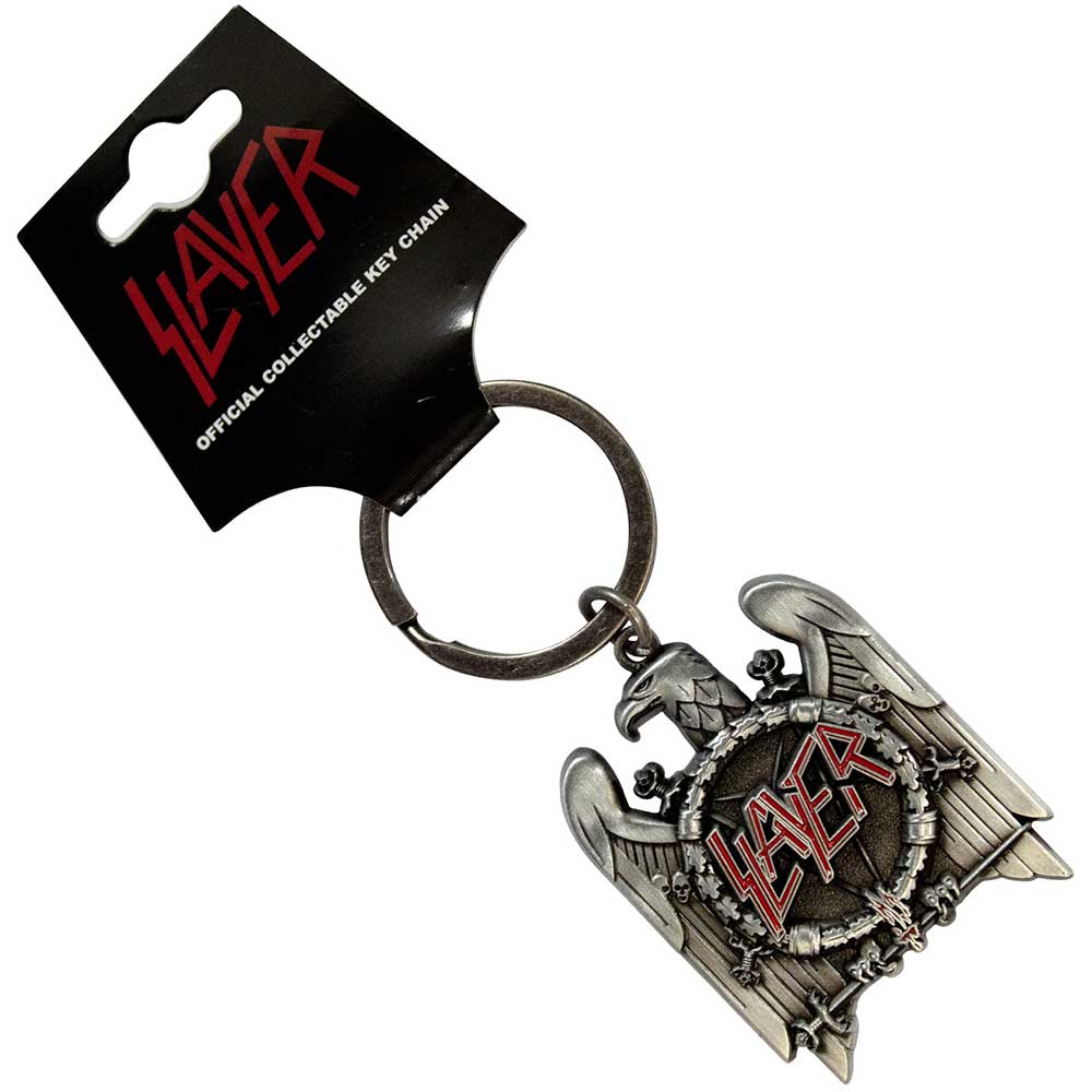 Slayer "Silver Eagle" (keychain) – Aftermath Music