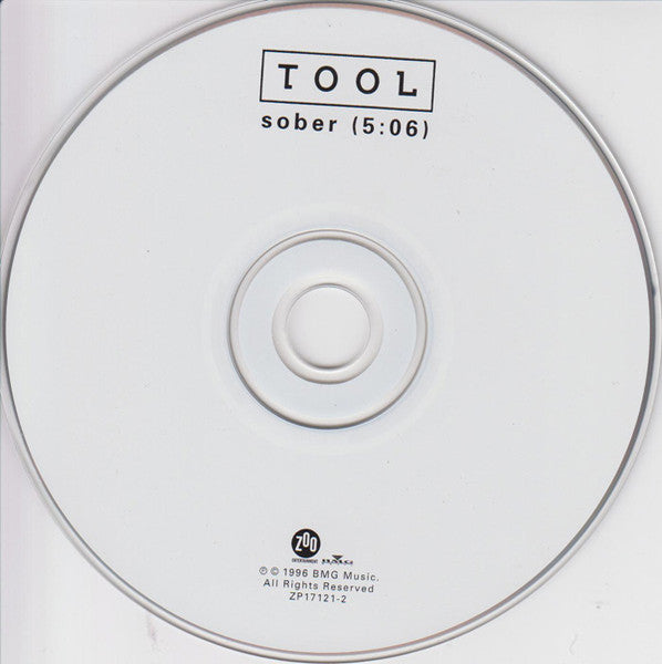 Tool "Sober" (cdsingle, promo, used) – Aftermath Music