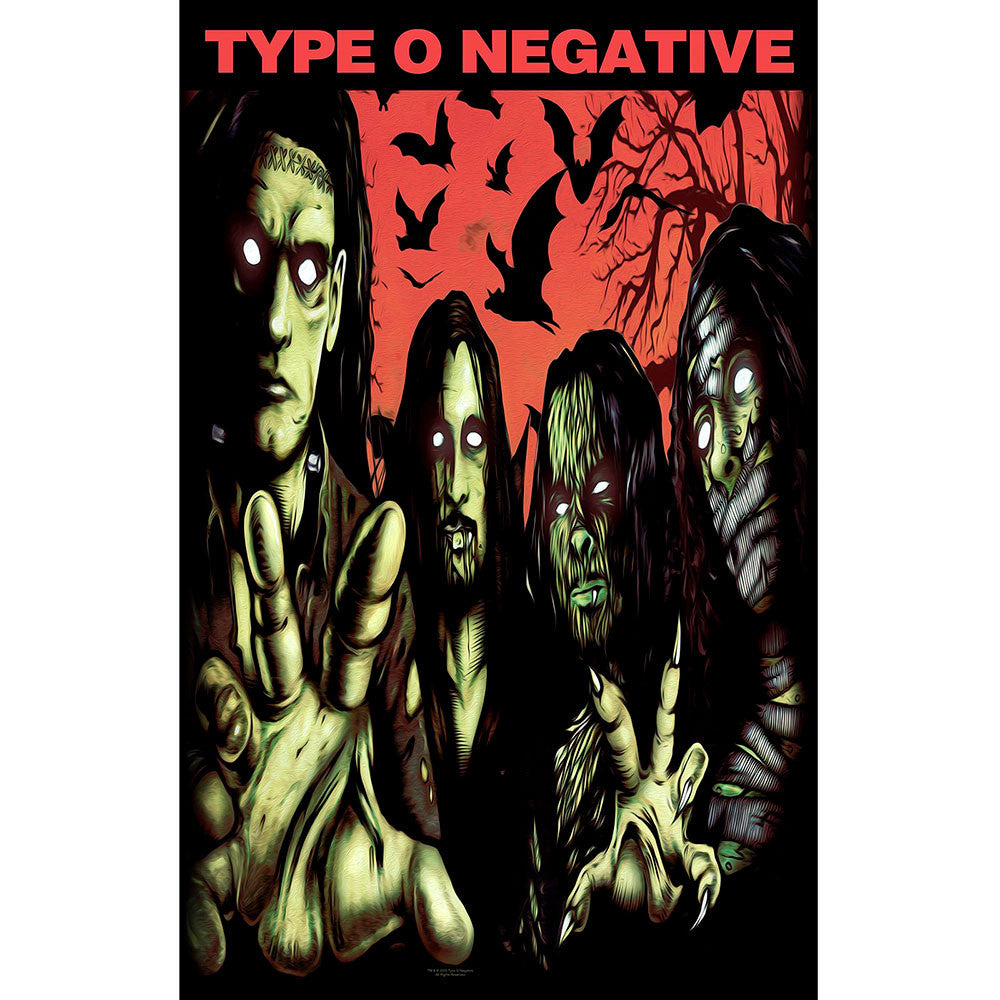 Type O Negative "Halloween" (textile poster) – Aftermath Music