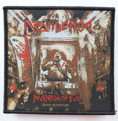 Destruction "Inventor of Evil" (patch) – Aftermath Music