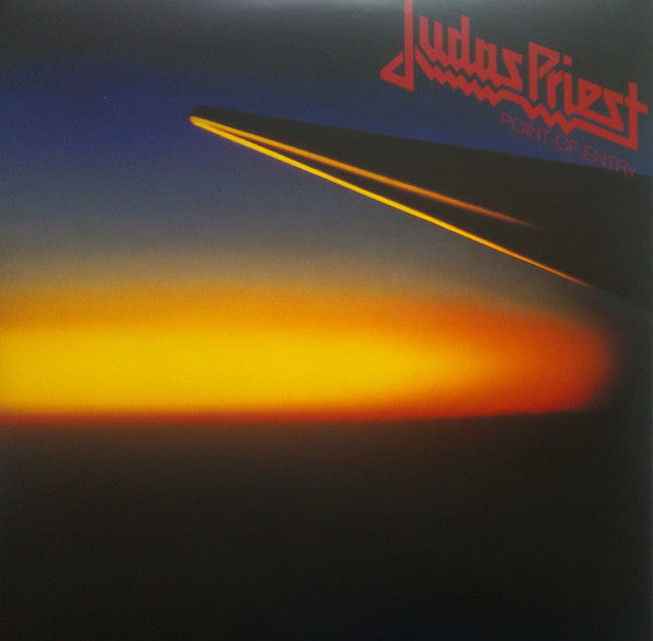 Judas Priest "Point of Entry" (2lp, orange vinyl, used) – Aftermath Music