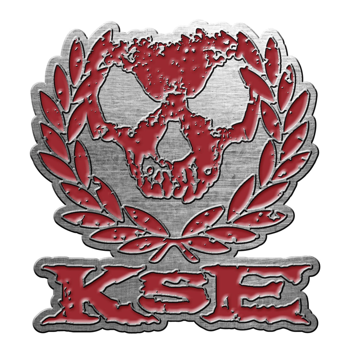 Killswitch Engage "Skull Wreath" (enamel pin) – Aftermath Music
