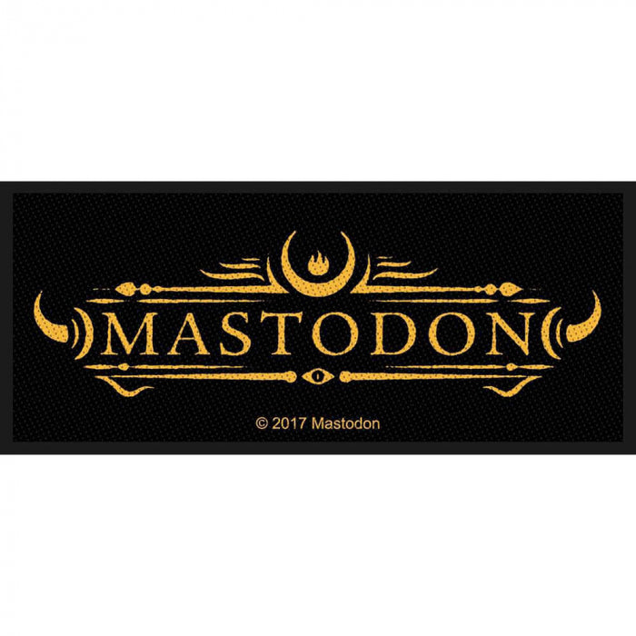 Mastodon "Logo" (patch) – Aftermath Music