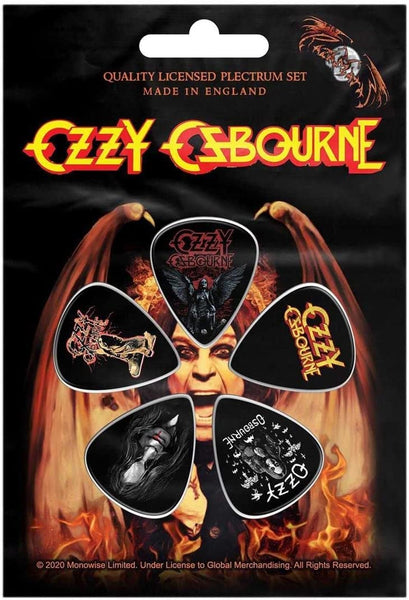 Ozzy Osbourne "Set 1" (guitar pick pack) – Aftermath Music
