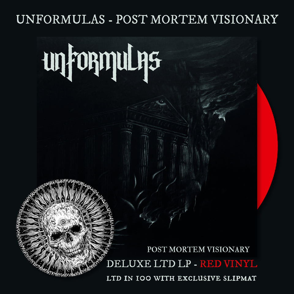 Unformulas "Post Mortem Visionary" (lp, deluxe ltd vinyl, pre-order) – Aftermath Music