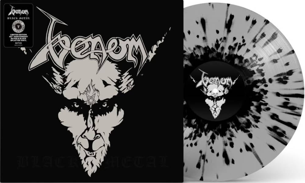 Venom "Black Metal" (lp, splatter vinyl) – Aftermath Music