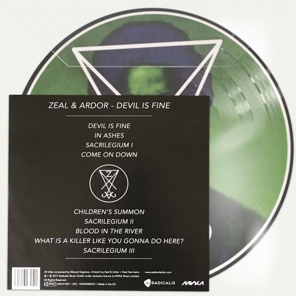 Zeal and Ardor "Devil Is Fine" (lp, picture vinyl) – Aftermath Music